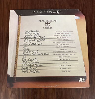 2x 12 " LP-by Invitation Only-Alan Freeman Pick Of the Pops Guests-K ...