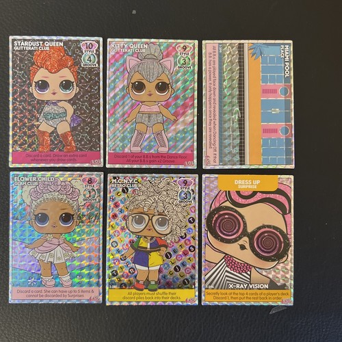 LOL SURPRISE DANCE OFF 6 ULTRA RARE CARDS 1S6 | eBay