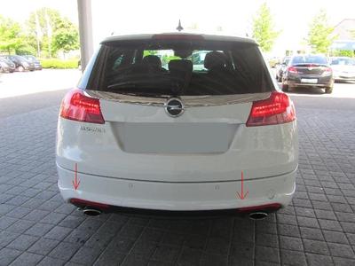OPEL / VAUXHALL INSIGNIA - REAR SKIRT / SPOILER / LIP - OPC / VXR look ...
