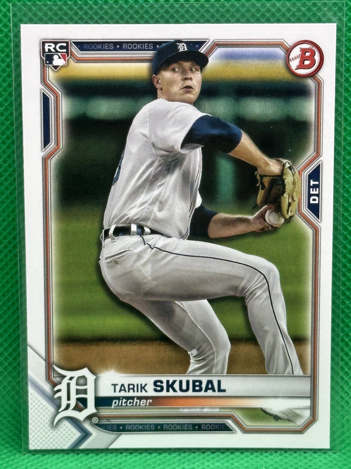 Tarik Skubal 2021 Bowman (RC) Detroit Tigers Rookie Card MLB | eBay
