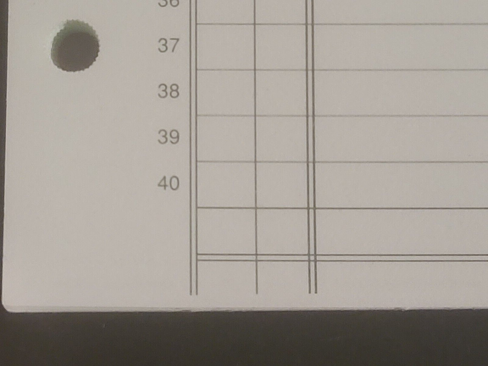 (50 SHEETS) 13 COLUMN 11 x 16 3/8" 3-ring Ledger Accounting Work GREEN ...