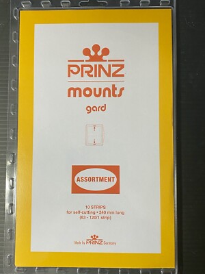 PRINZ STAMP MOUNTS AS-240 ASSORTMENT PACK OF ALL 10 240MM MOUNTS | eBay