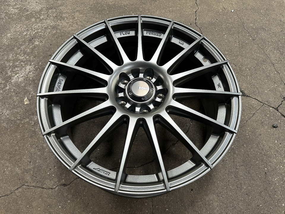 New 18x8 KONIG RENNFORM (4 Wheel) 5x112 fit Mercedes Audi TT A3 S3 VW ...