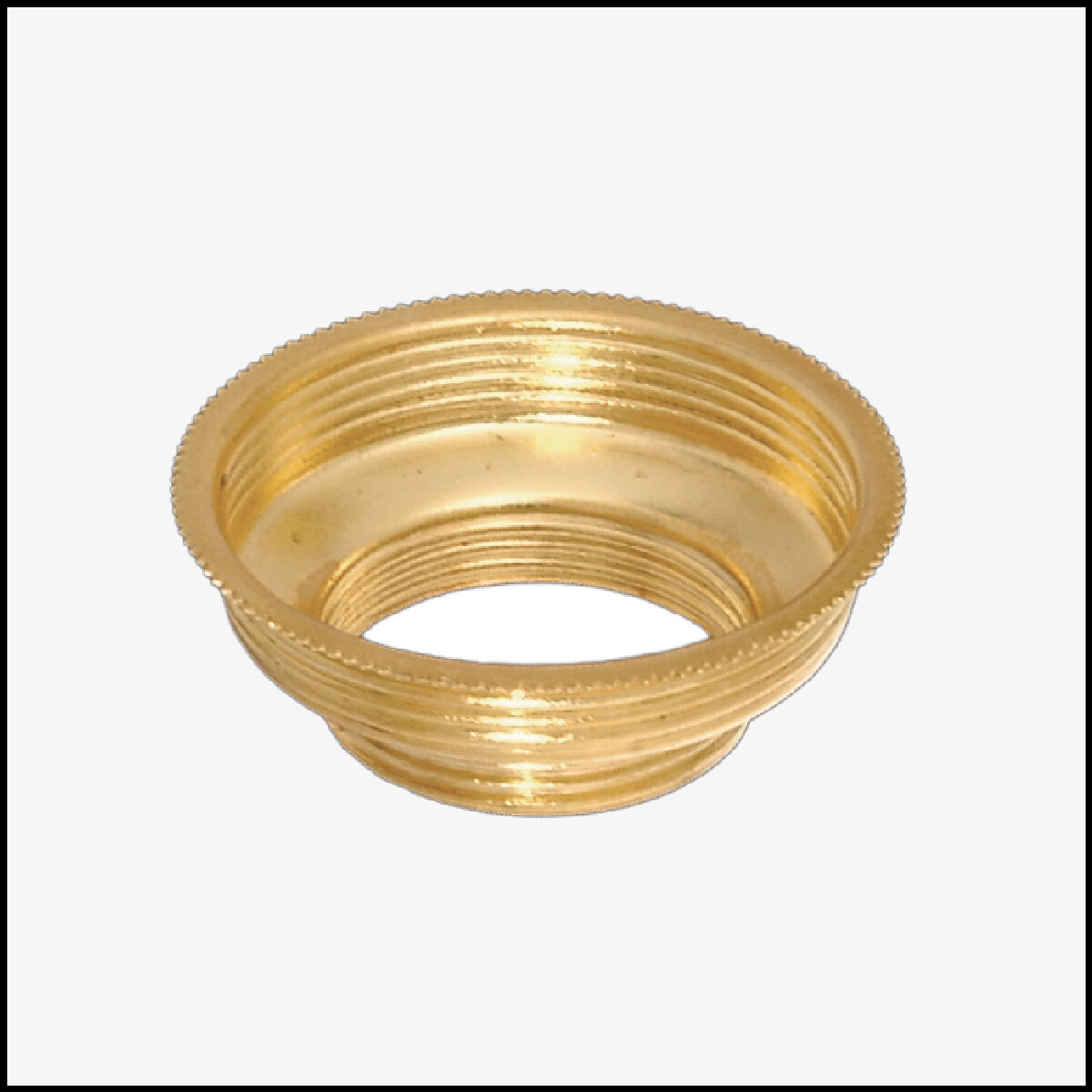 OIL LAMP BURNER ADAPTER EXPANDING COLLAR SCREWS INTO #1 COLLAR & FITS ...