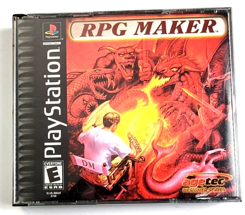 RPG MAKER - PS1 PLAYSTATION GAME COMPLETE! | eBay