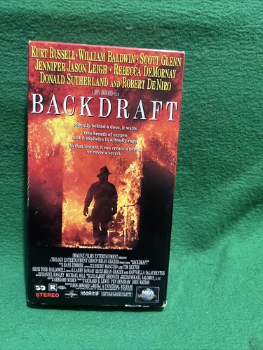Backdraft (VHS, 1991) Brand New Sealed Watermark 96898107839| eBay