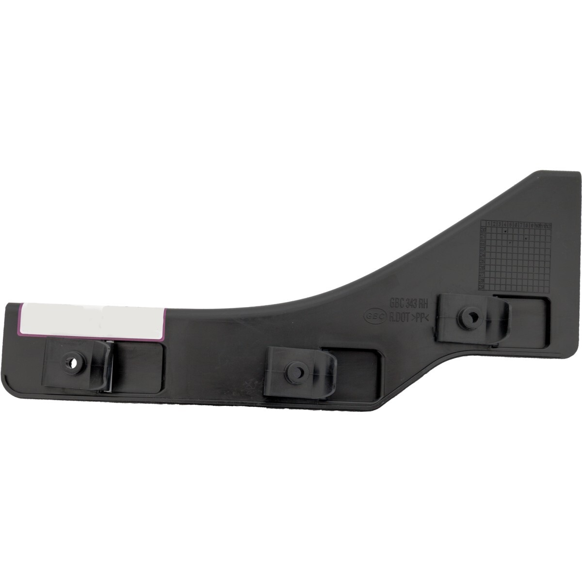 Fender Extension Front Right Hand Side Passenger 5385102210 for Toyota ...