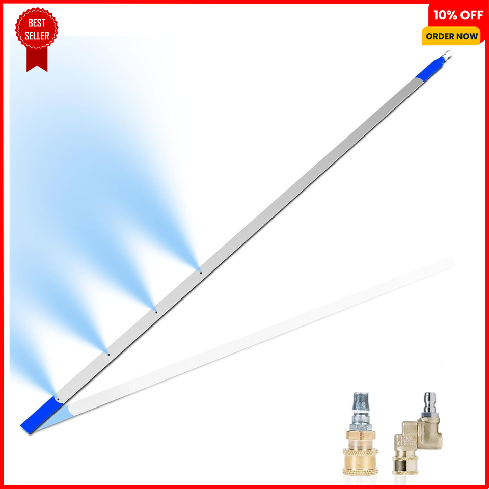 Portable Radiator Cleaning Wand,4500 PSI Radiator Flush and Cleaner ...