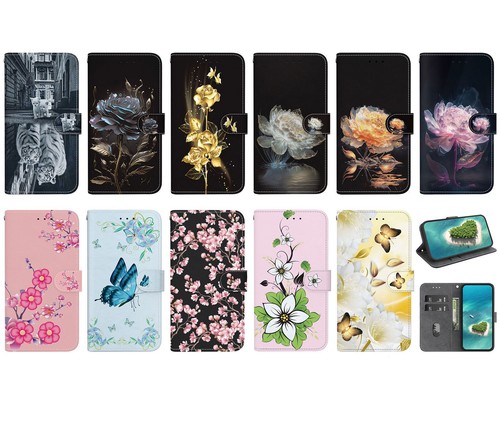 Butterfly Leather Wallet Phone Case For OPPO Reno 10 Pro 9 5K 8T Find ...