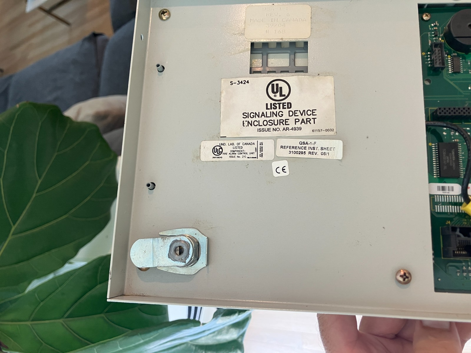 Edwards GE EST QuickStart QS1-CPU-1 Fire Alarm Panel | eBay