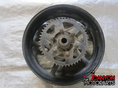 03 04 05 Yamaha R6 06 07 08 09 R6s Rear Wheel w/ Sprocket Brake Rotor ...