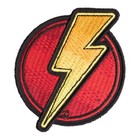 Comic Book Lightning Bolt Right Patch, Lightning Patches | eBay