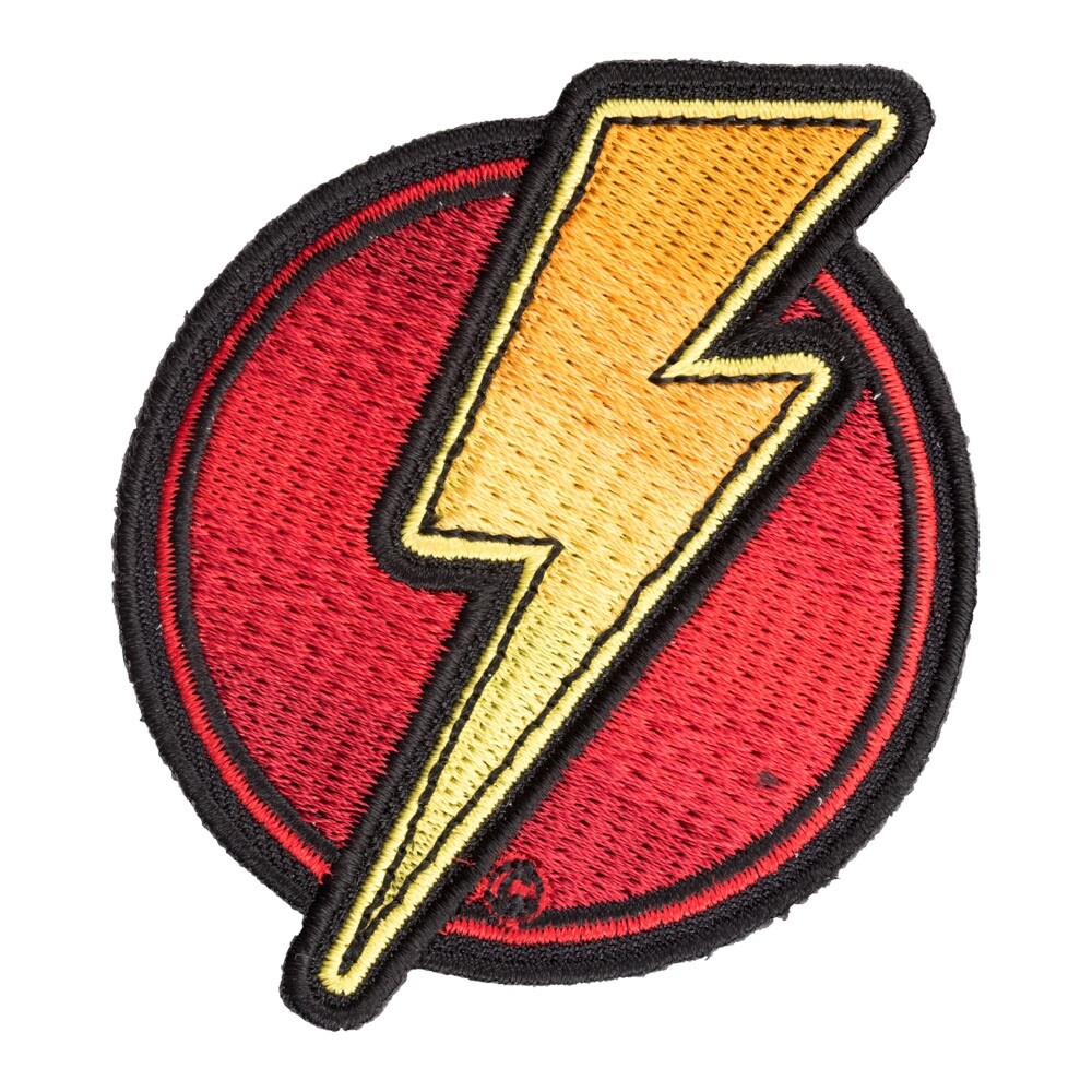 Comic Book Lightning Bolt Right Patch, Lightning Patches | eBay