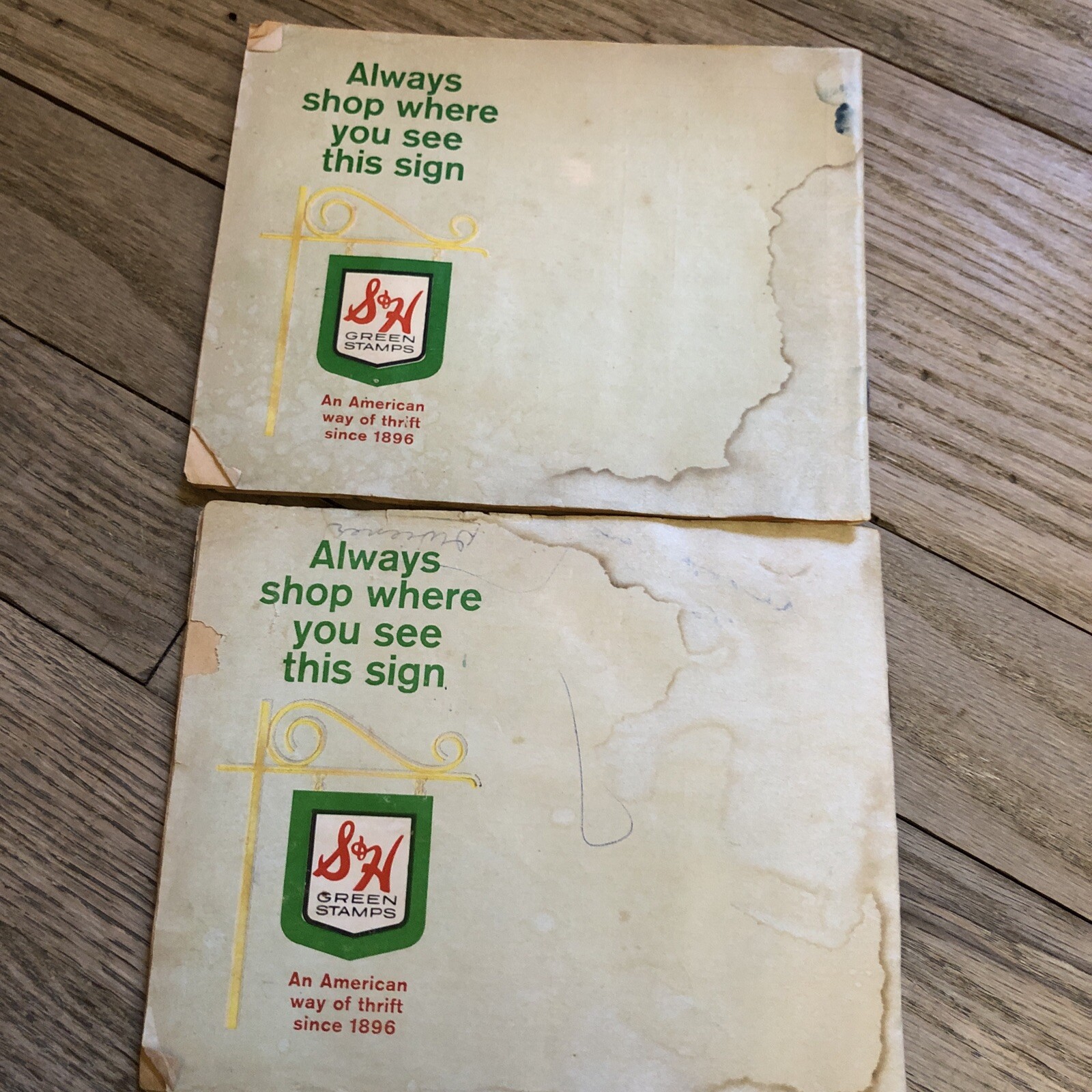 S & H Green Stamps Quick Saver Book - Complete | eBay