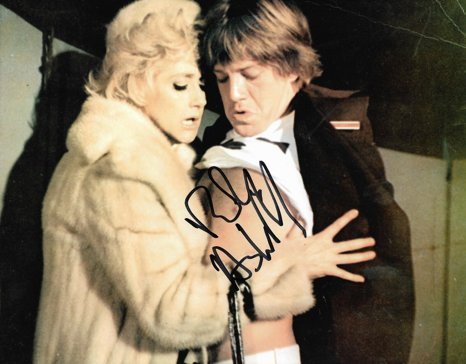 ROBIN ASKWITH Confessions films 10" x 8" Genuine Signed autograph COA ...
