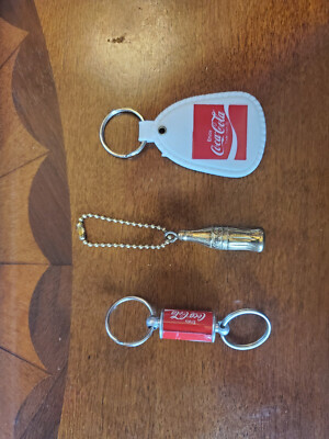 Vintage set of Coca-Cola Key Chains | eBay