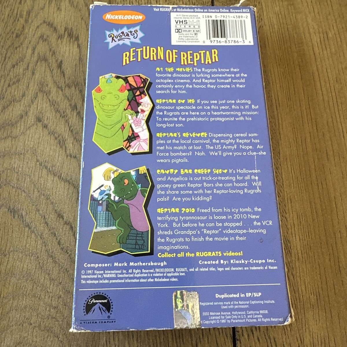 Rugrats Return Of Reptar Vhs Amazon 27 Best Images About Rugrats VHS