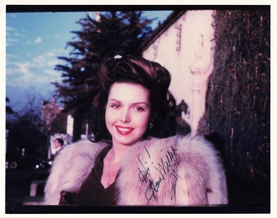 Ann Miller Actress Singer Signed Autograph 8 x 10 Photo PSA DNA *87 | eBay