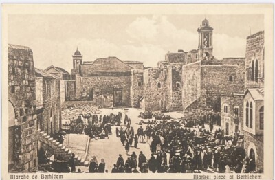 Bethlehem Market Place Postcard The Cairo Postcard Trust Company ...