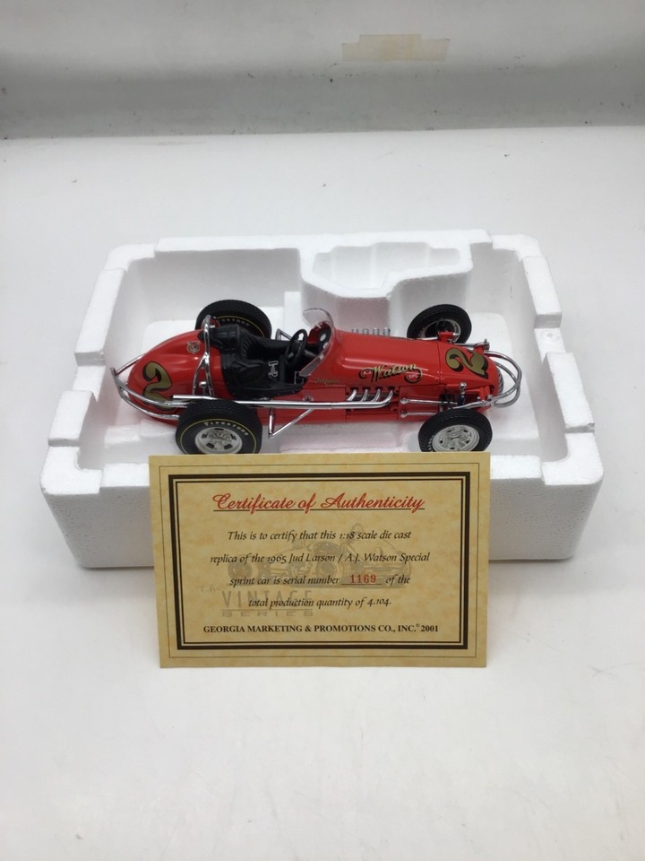 GMP VTG Series 1965 Jud Larson A.J. Watson SPL. Sprint Car #2 1/18 ...
