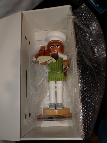 Rare German Steinbach Nutcracker S1684 Gourmet Cook Chef With Pig Head ...