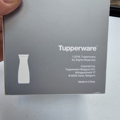 Tupperware Cold Brew Carafe Coffee and Tea 1¼ quart 3 Piece Clear Black ...