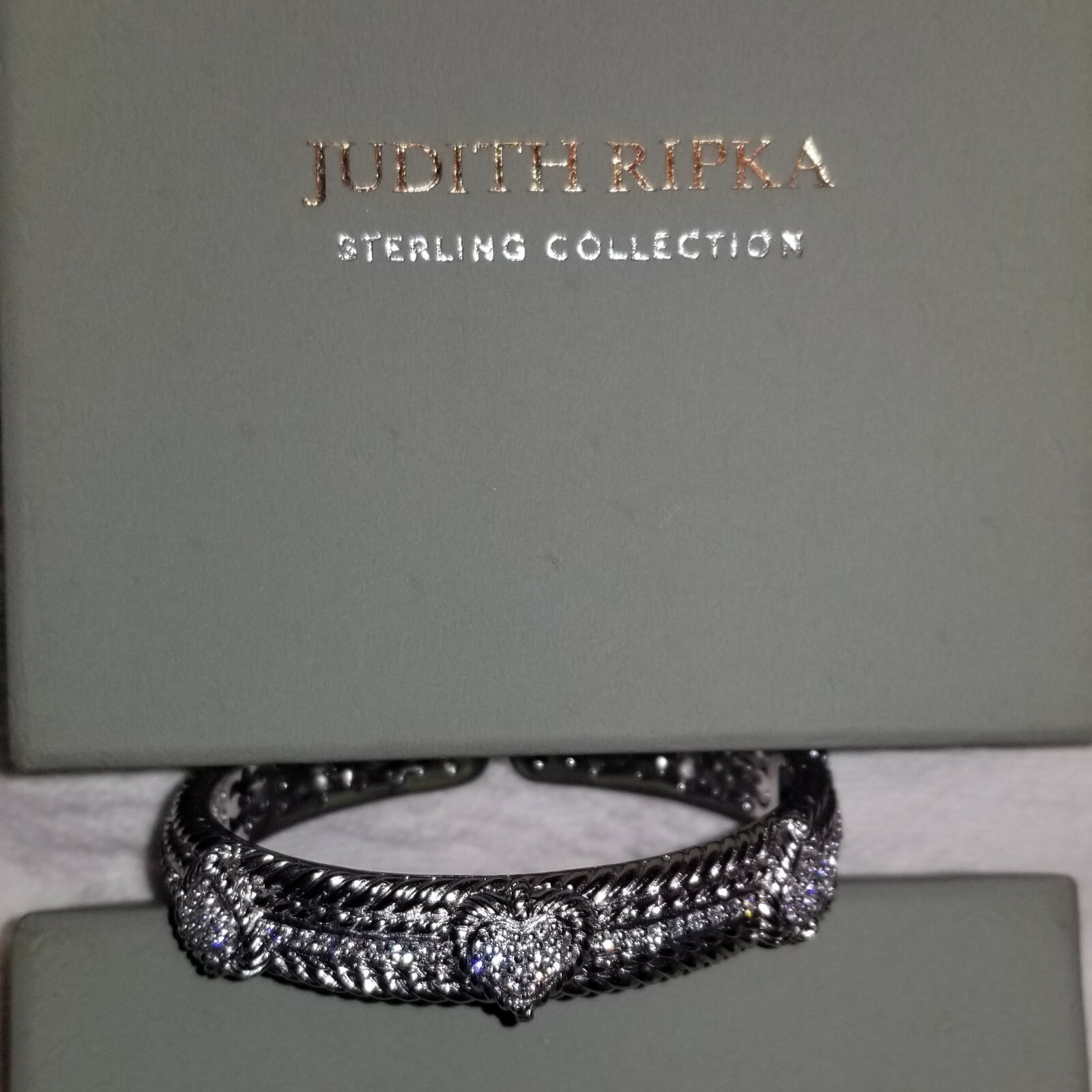 Judith Ripka Heart Bracelet - Gem