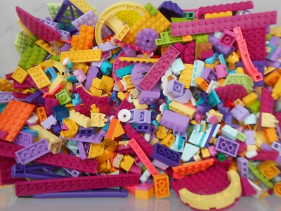 Lot 500 BULK Pastel Spring Easter Color LEGO Bricks Plates Mixed Clean ...
