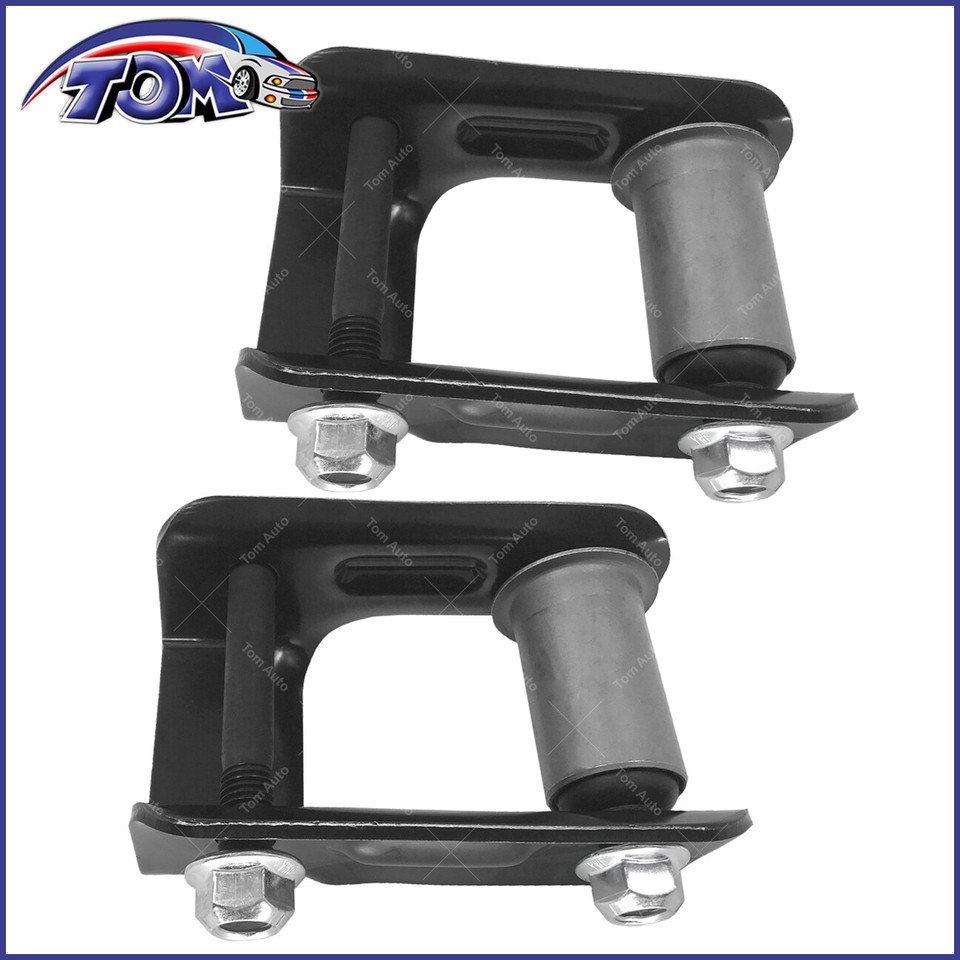 New Leaf Spring Shackle Rear Lh & Rh Pair Set for Chevy Blazer S10 Gmc ...