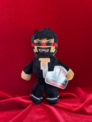 8" Captain Sparklez Jazwares Plush Toy Tube Heroes 2015 Minecraft | eBay