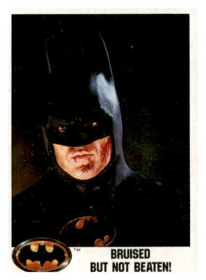1989 Topps Batman Series One Bruised but not Beaten! #122 | eBay