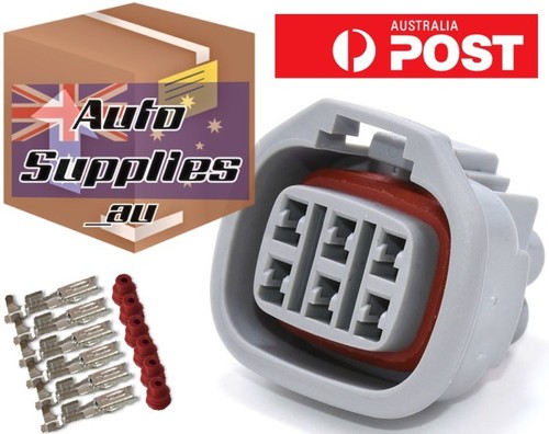 Idle Air Control IAC Connector Plug IACV 6 Pin Stepper suit Toyota 1JZ ...