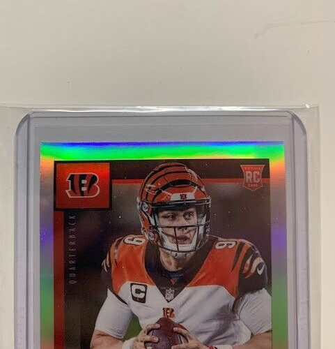 2020 Joe Burrow Panini Chronicles Score Silver Prizm Rookie Refractor ...