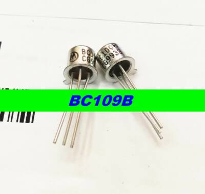 20pcs BC109B BC109 Transistors TO-18 MOTOROLA 2011 | eBay