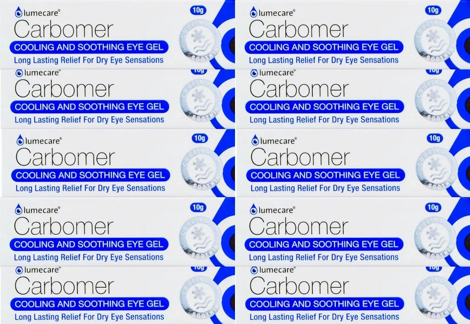 10 x Carbomer Lubricating Eye Gel 0.2% - 10g | eBay UK