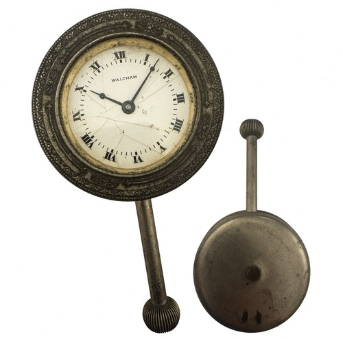 Vintage Waltham 8-Day Long Stem Automobile Clock – For Restoration | eBay