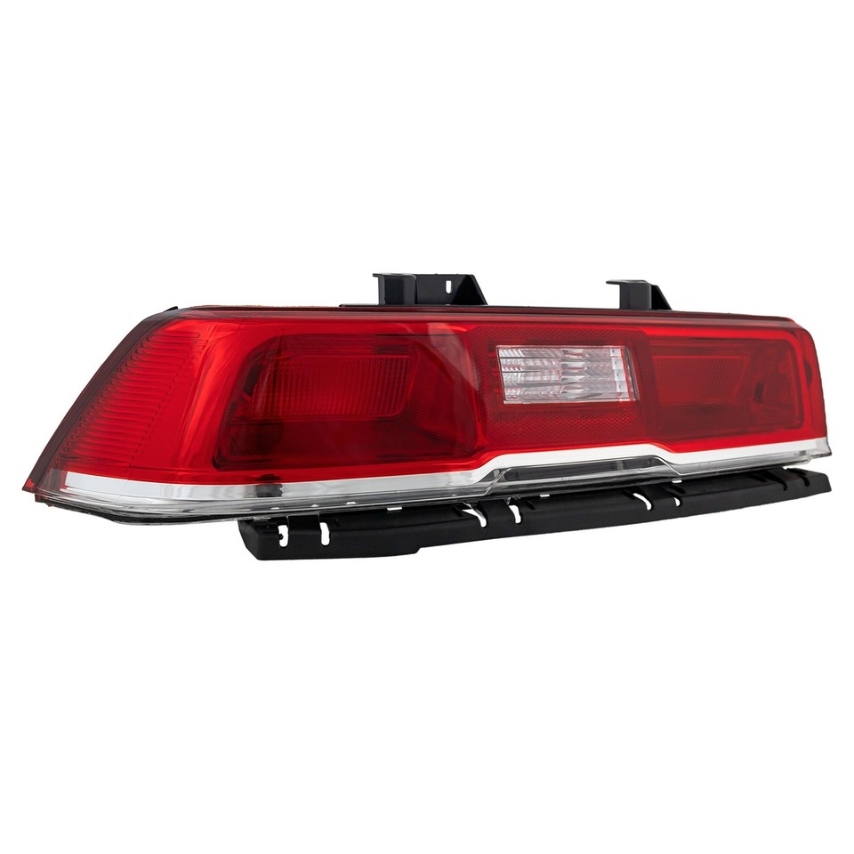 CAPA for 2014-2015 Camaro Rear Left Tail Lights Red & Clear Plastic ...