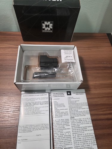 Konus Fission 3.0 Red Dot Sight 4 MOA Dot Reticle Deltapoint Pro ...