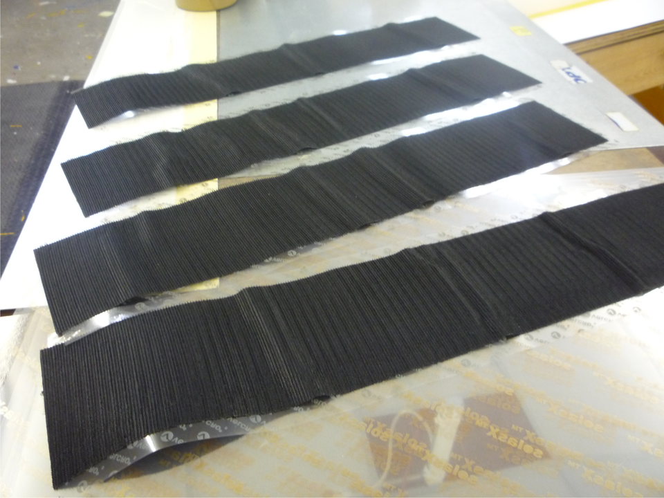 VELCRO® BRAND FASTENER 4" x 20" Black Hook 88 High Temp Adhesive with ...