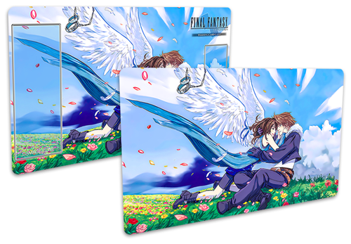 No.3565 Final Fantasy TCG Custom Playmat Squall Leonhart Rinoa ...