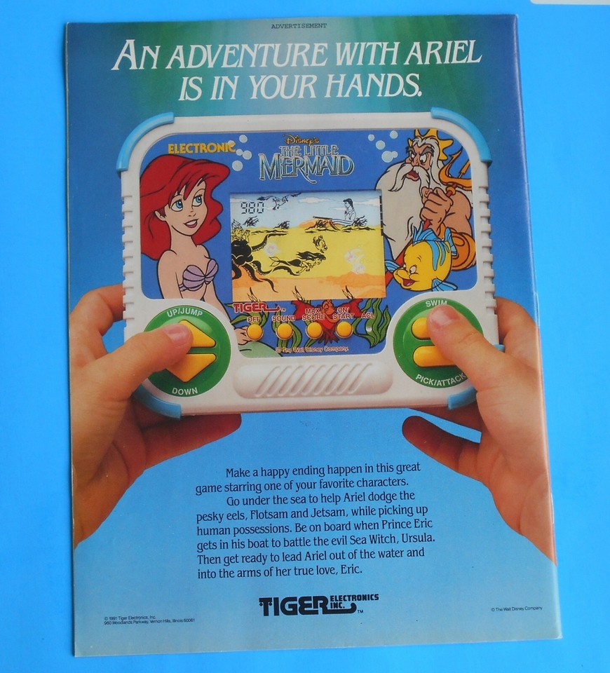 Disney's Ariel Magazine Winter 1993 The Little Mermaid Magazine | eBay