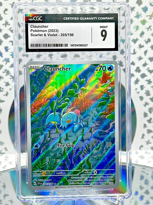 CGC 9 Clauncher 205/198 Scarlet & Violet Secret Illustration Rare ...