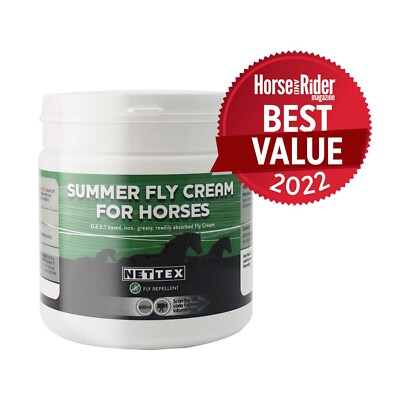 Nettex Summer Fly Cream For Horses DEET based Non Greasy, Readily ...