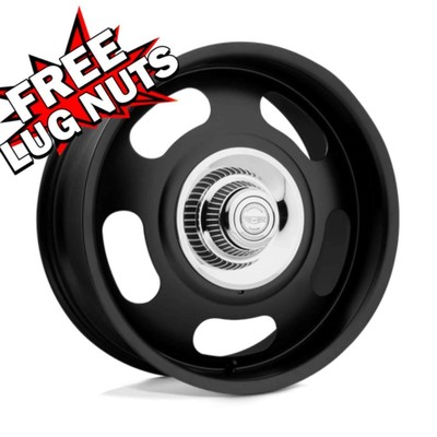 20 inch 20x8 American Racing VN506 SATIN BLACK wheels rims BLANK +0 | eBay