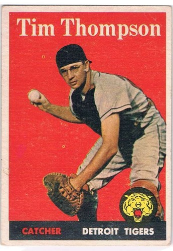 1958 Topps - Tim Thompson #57 Player Name in White (RC) for sale online ...
