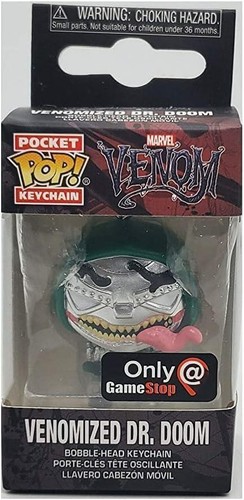 Funko Pocket Pop! Venomized Dr Doom Exclusive Keychain Keyring | eBay