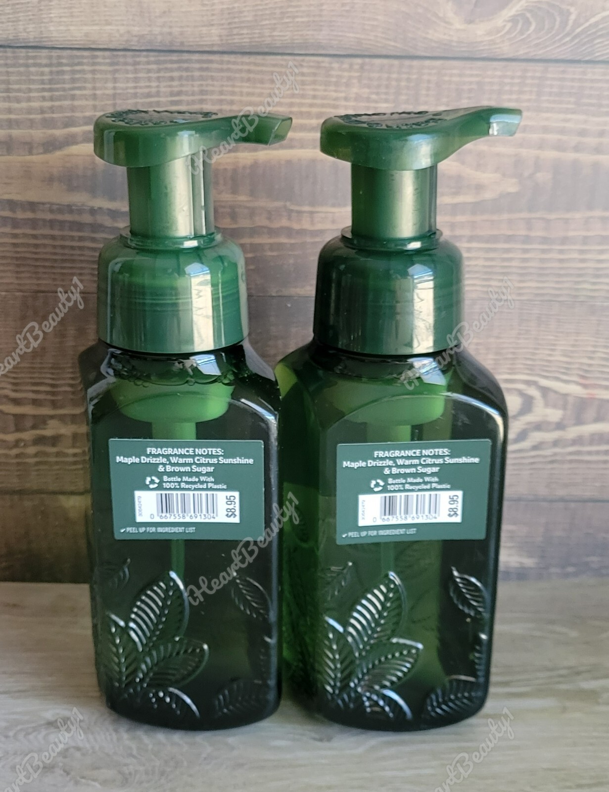 bath and body works sugared maple lane gentle foaming hand soap set of ...