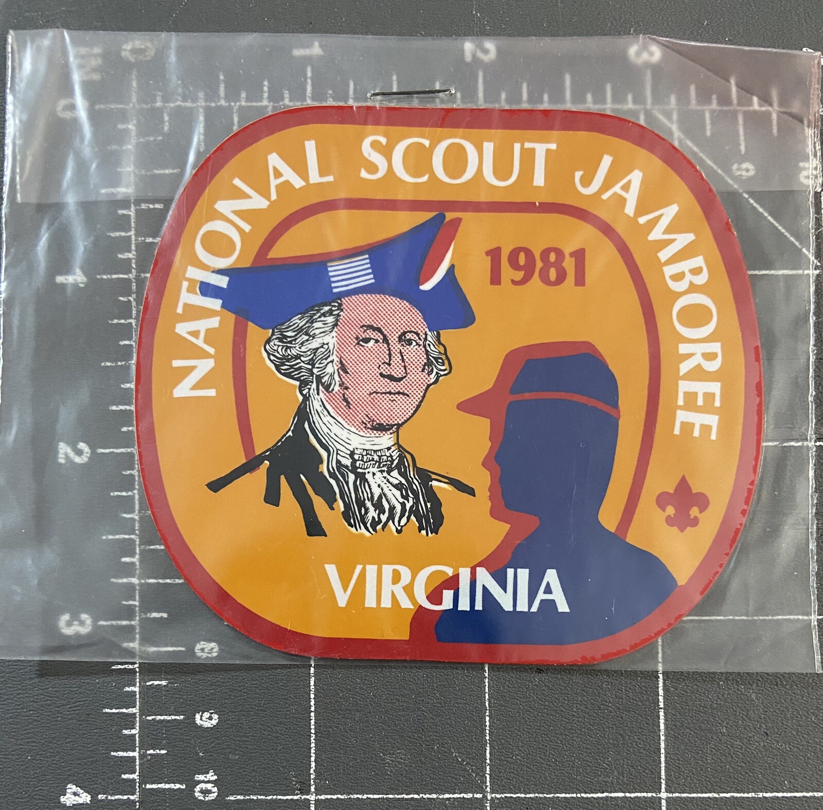 Vintage 1981 National Jamboree Sticker Decal Boy Scouts of America BSA ...