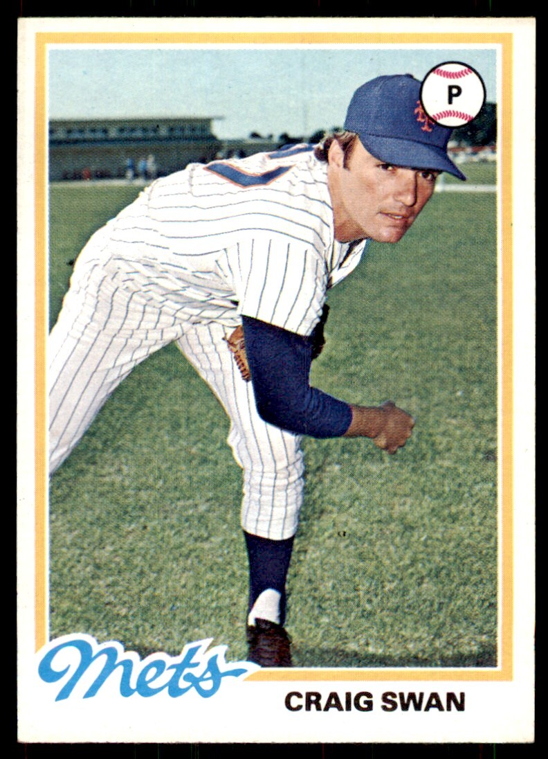 1978 Topps Craig Swan Baseball Cards #621 | eBay