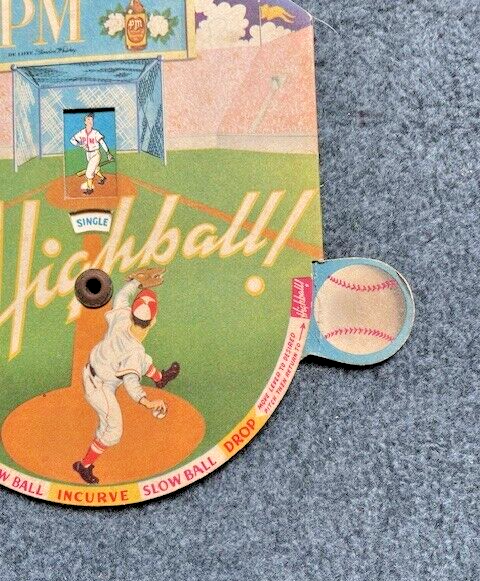 1940's PM Blended Whiskey "Highball" Baseball Handheld Game | eBay